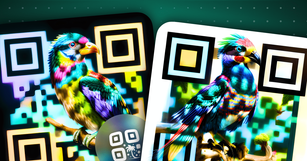 多彩鳥 - AI QR code 樣式設計產生器 | 免費範例