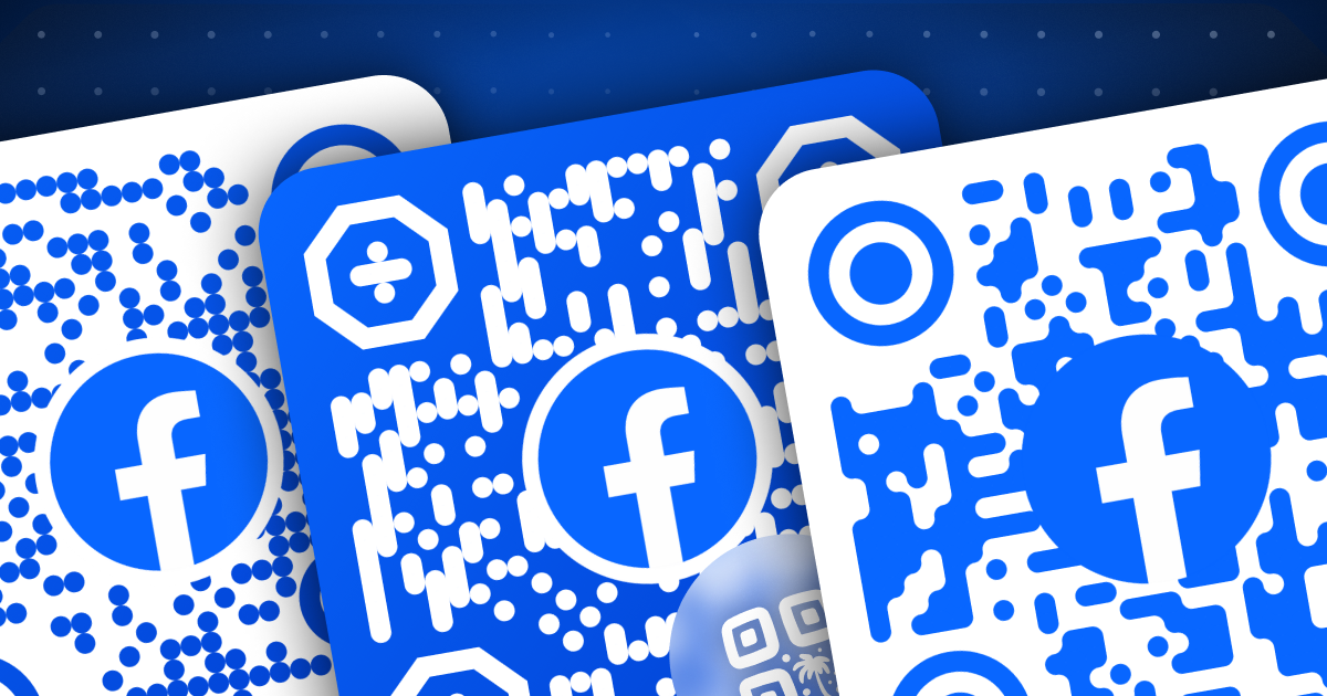Facebook 蓝标 | 二维码模板生成器